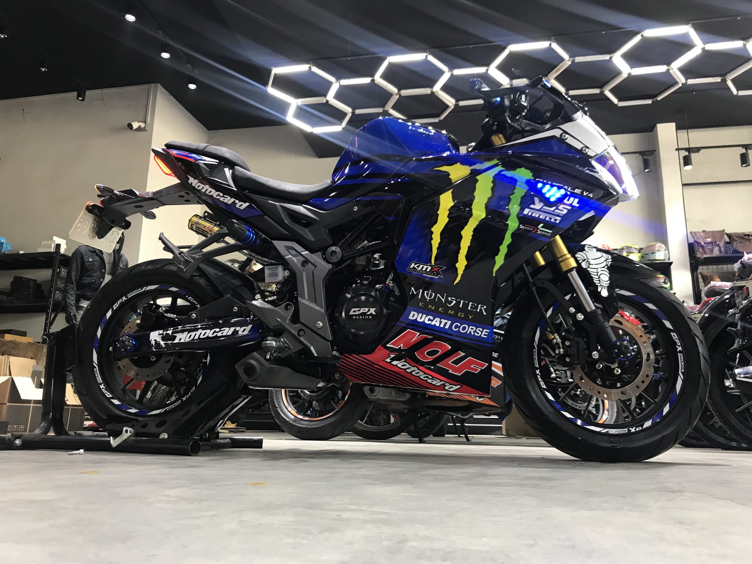Sold: Custom GPX Demon 150 GR 2019 style Monster - KMX Motors
